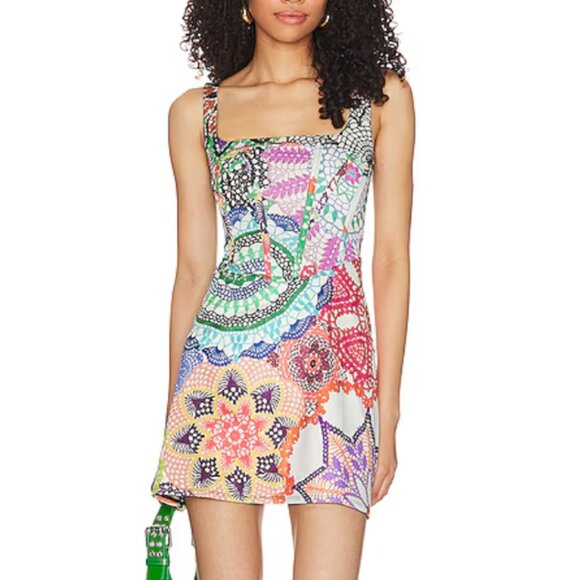 AFRM | Dresses | Raven Mini Dress Afrm S Multicolor | Poshmark